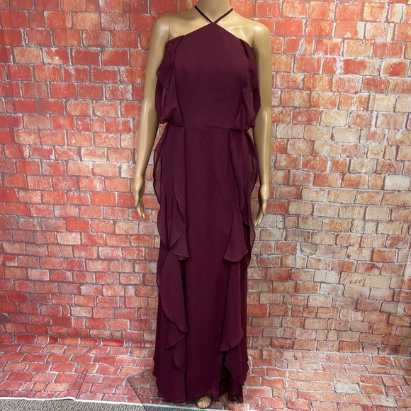 White by Vera Wang | Dresses | White By Vera Wang Plus Size Chiffon ...